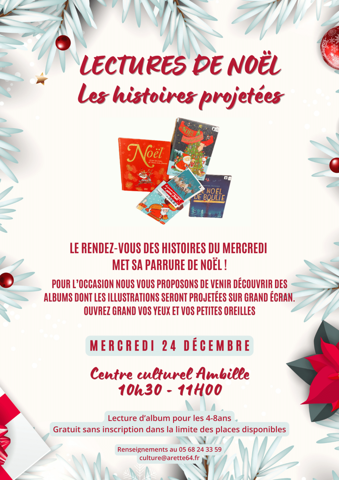 Lectures de Noël - Arette 64 Arette